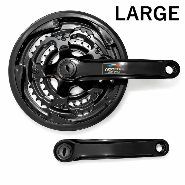 Bicycle Chain Wheel Crank MTB 3 speed COG Wheel 28 38 48 / 24 34 44 Teeth